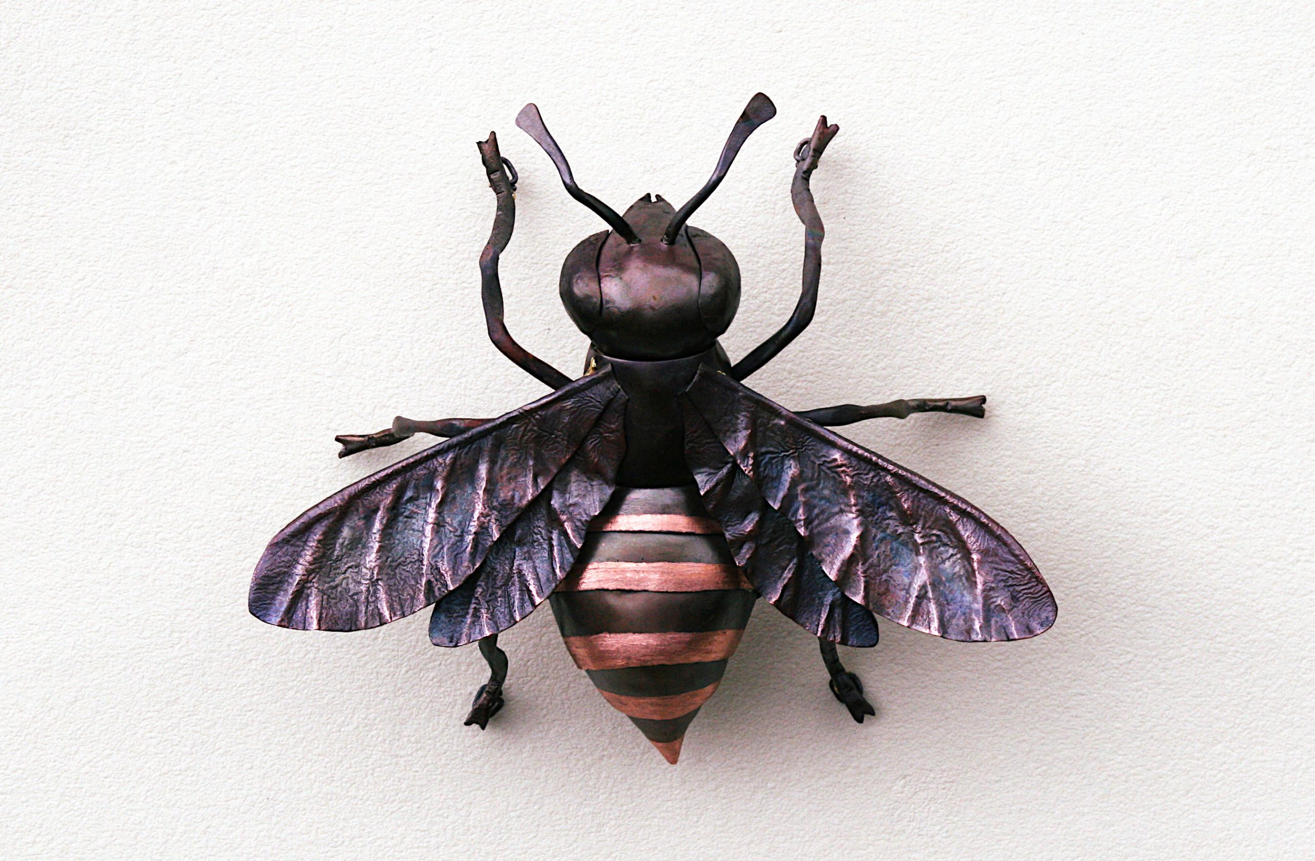 Emily Stone Copper Bee Sculpture - Copper Creatures